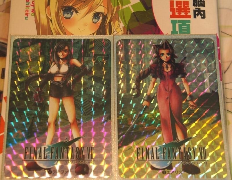 老家倉庫挖出古早的FF7收藏卡w - maxft2的創作 - 巴哈姆特