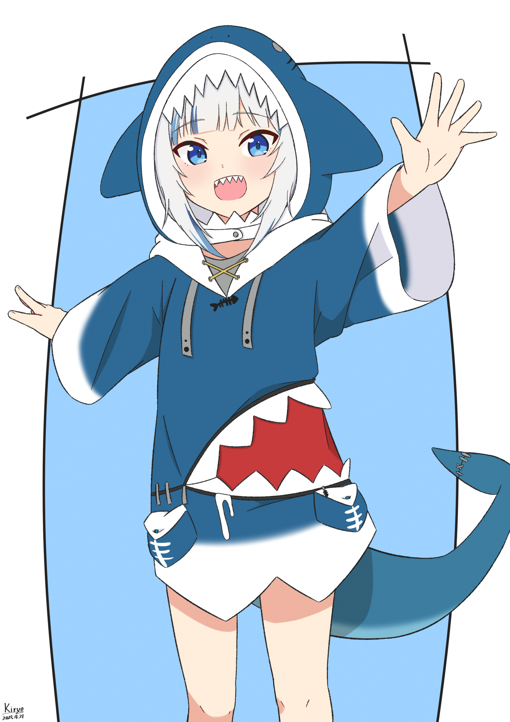 [達人專欄] GawrGura - inwei的創作 - 巴哈姆特