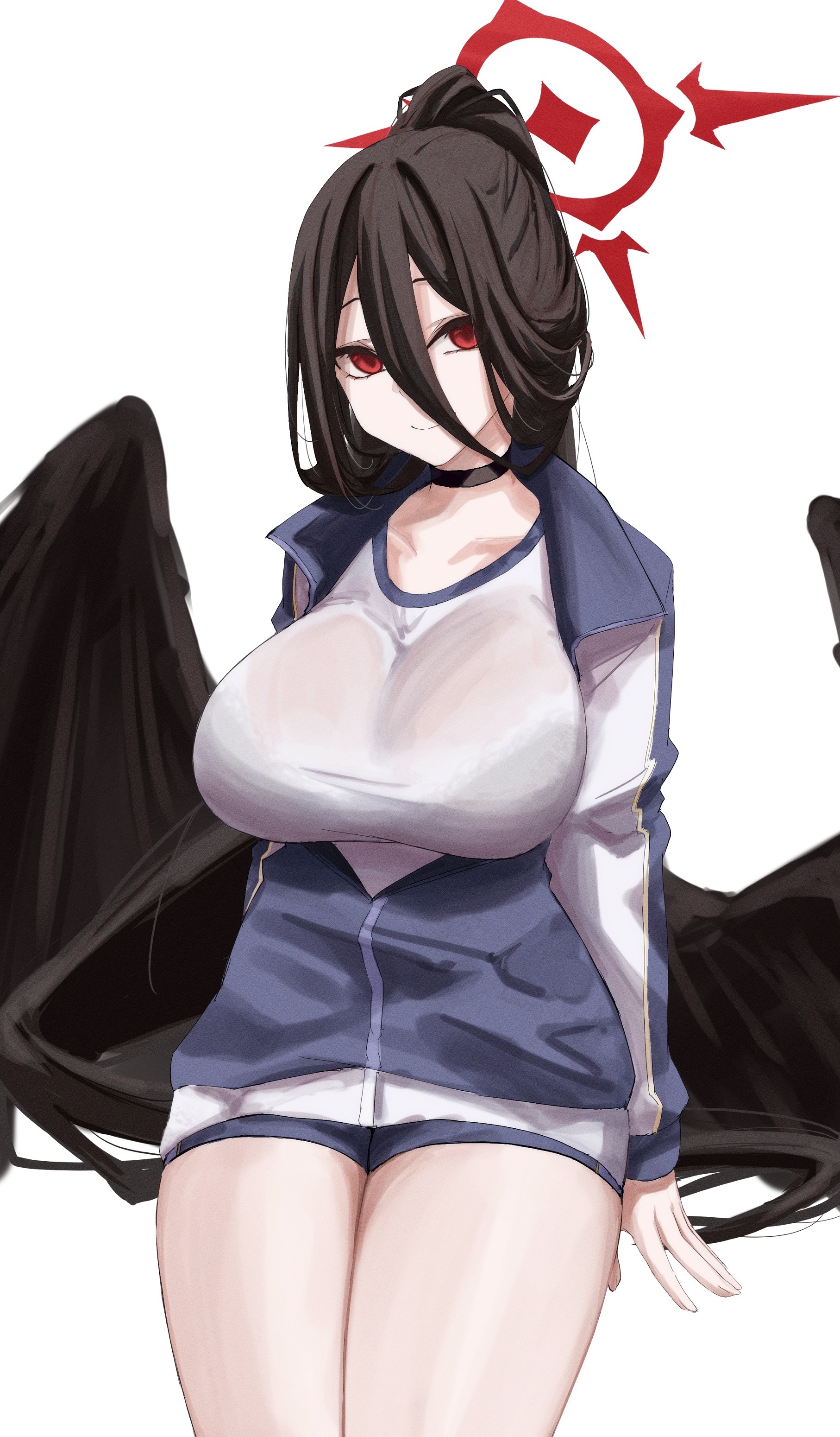 【繪圖】DAY31-羽川ハスミ (体操服) - kkip5959的創作 - 巴哈姆特