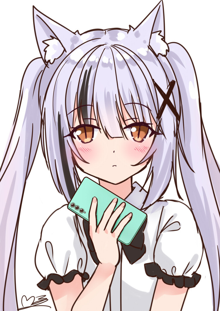 塗鴉繪-貓娘小雫玩遊戲w - maxft2的創作 - 巴哈姆特