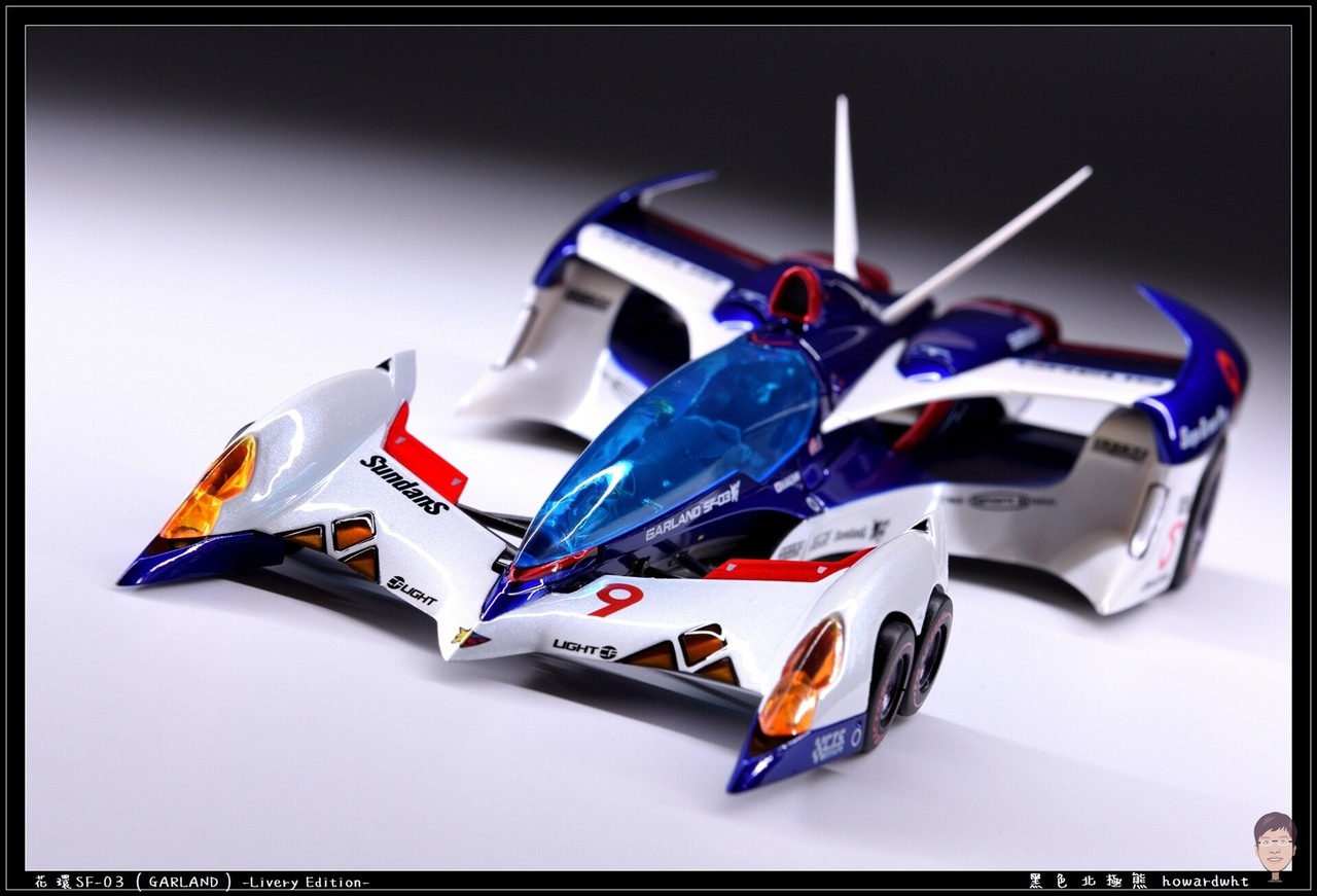 [達人專欄] 【開箱】MEGAHOUSE - 花環SF-03（GARLAND）-Livery Edition- - howardwht的創作 - 巴哈姆特