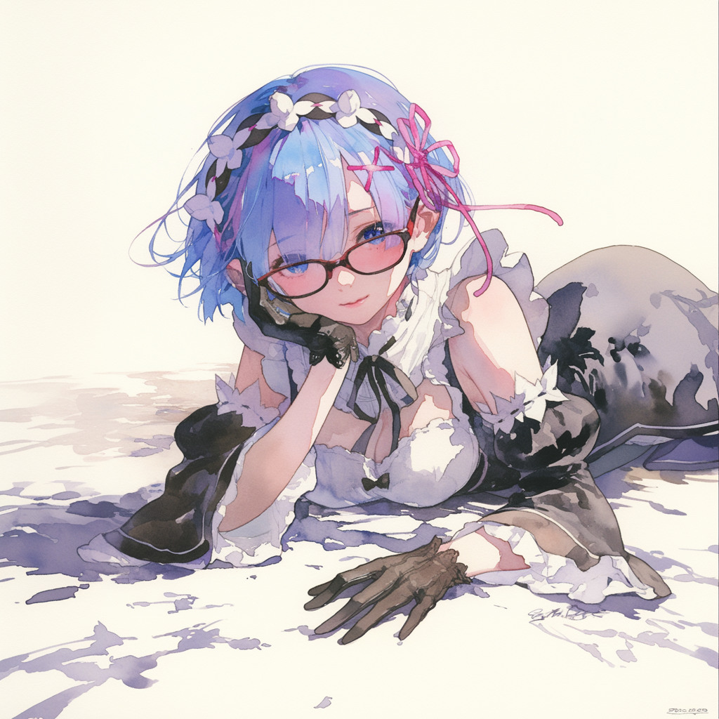 [AI] 性感的雷姆 - niravaabhas的創作 - 巴哈姆特