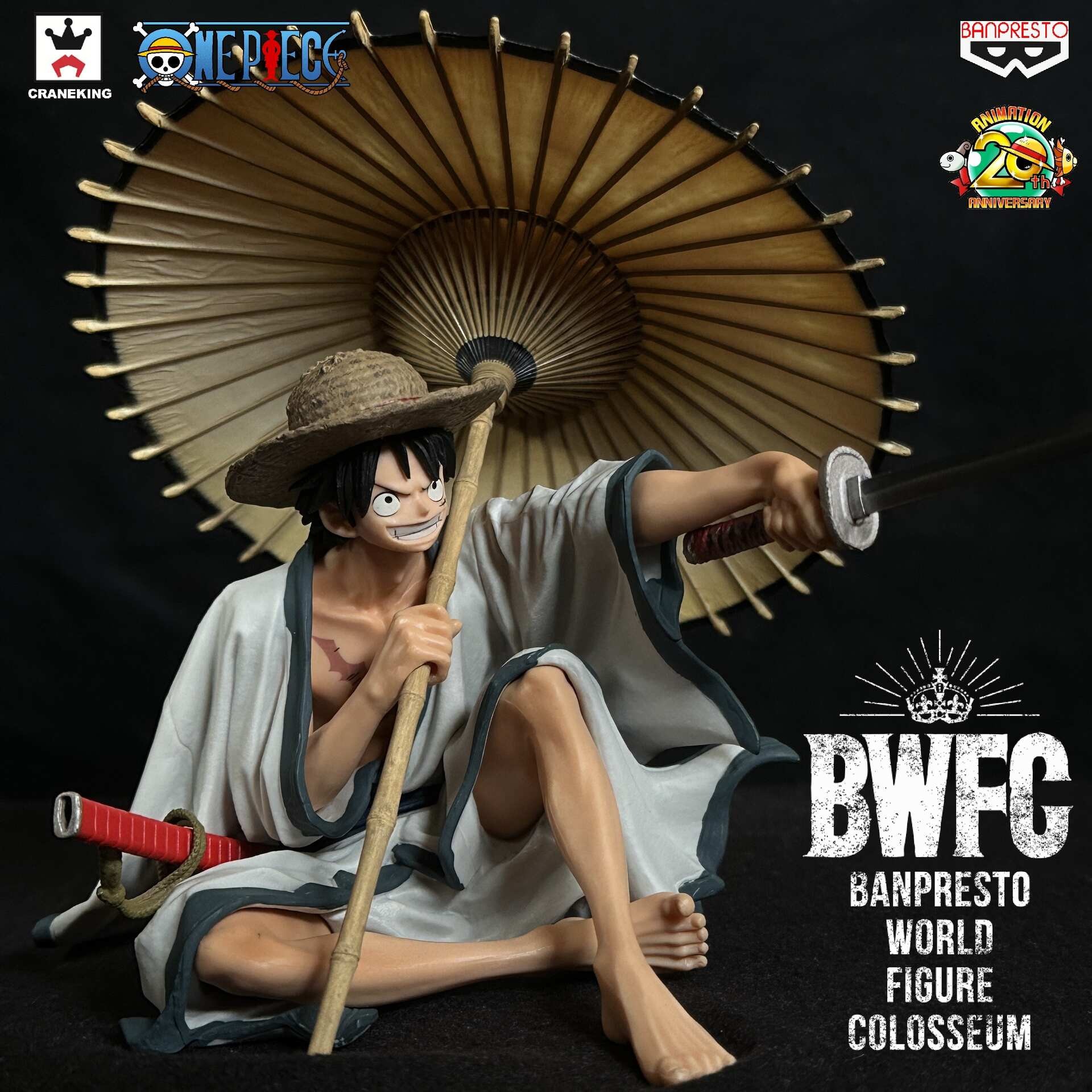 ＜景品介紹＞[BWFC] 蒙奇·D·魯夫 和服Ver. - ap012204的創作 - 巴哈姆特