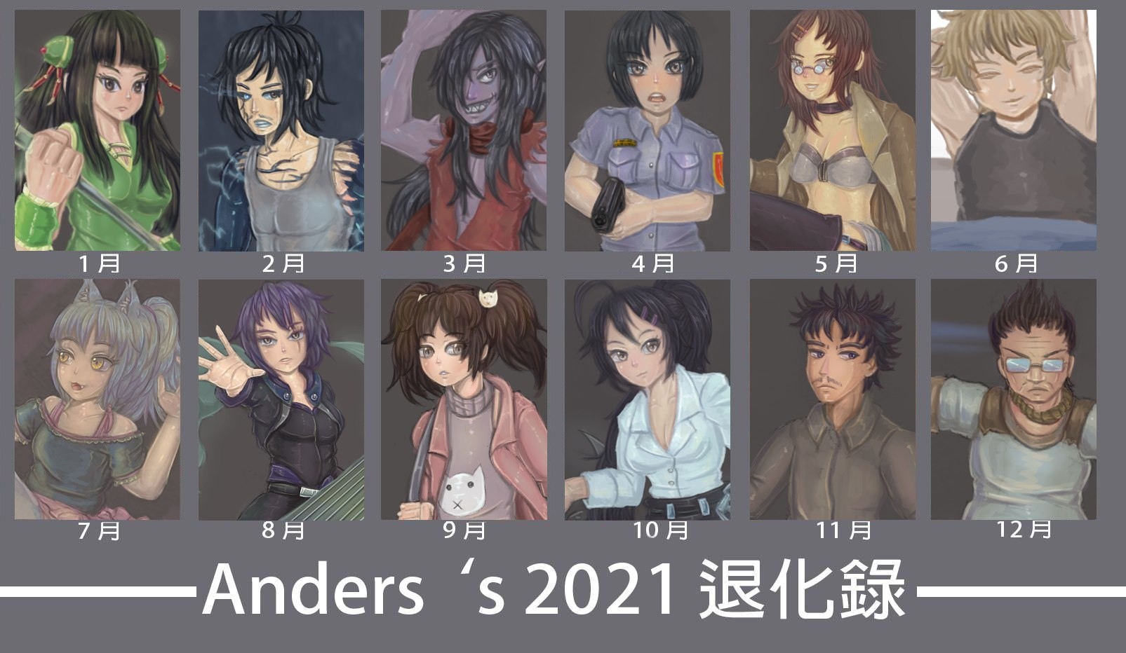 [紀錄] 2021退化錄+回顧 - asld12347的創作 - 巴哈姆特