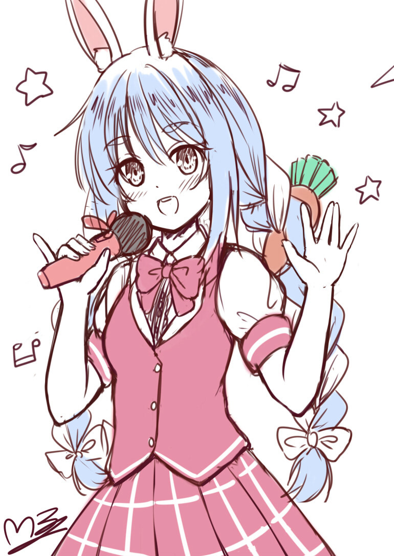 塗鴉繪-偶像PEKO兔兔 - maxft2的創作 - 巴哈姆特