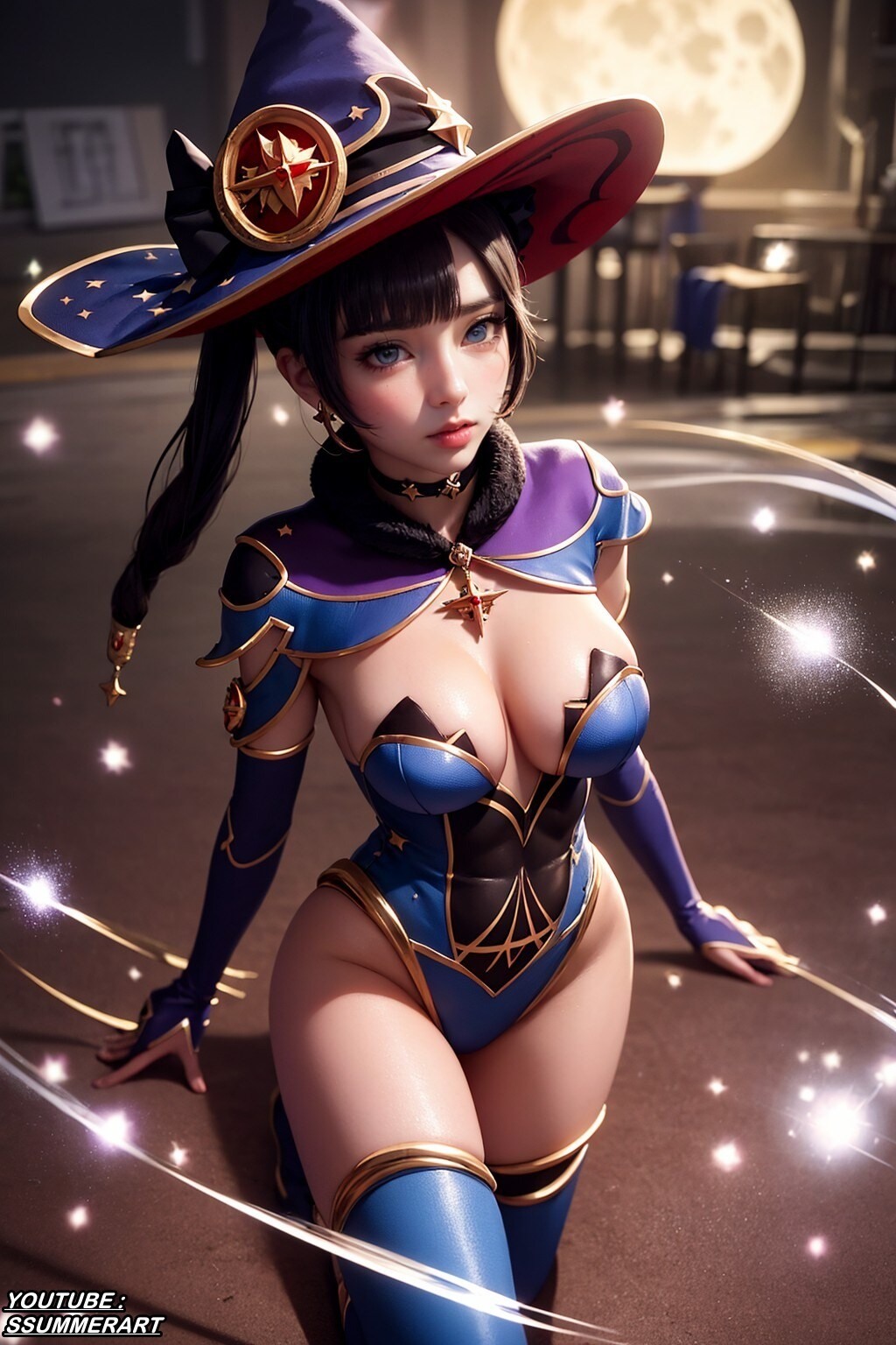 AI繪) 新片來拉~ Cosplay 莫娜 - mariodxex的創作 - 巴哈姆特