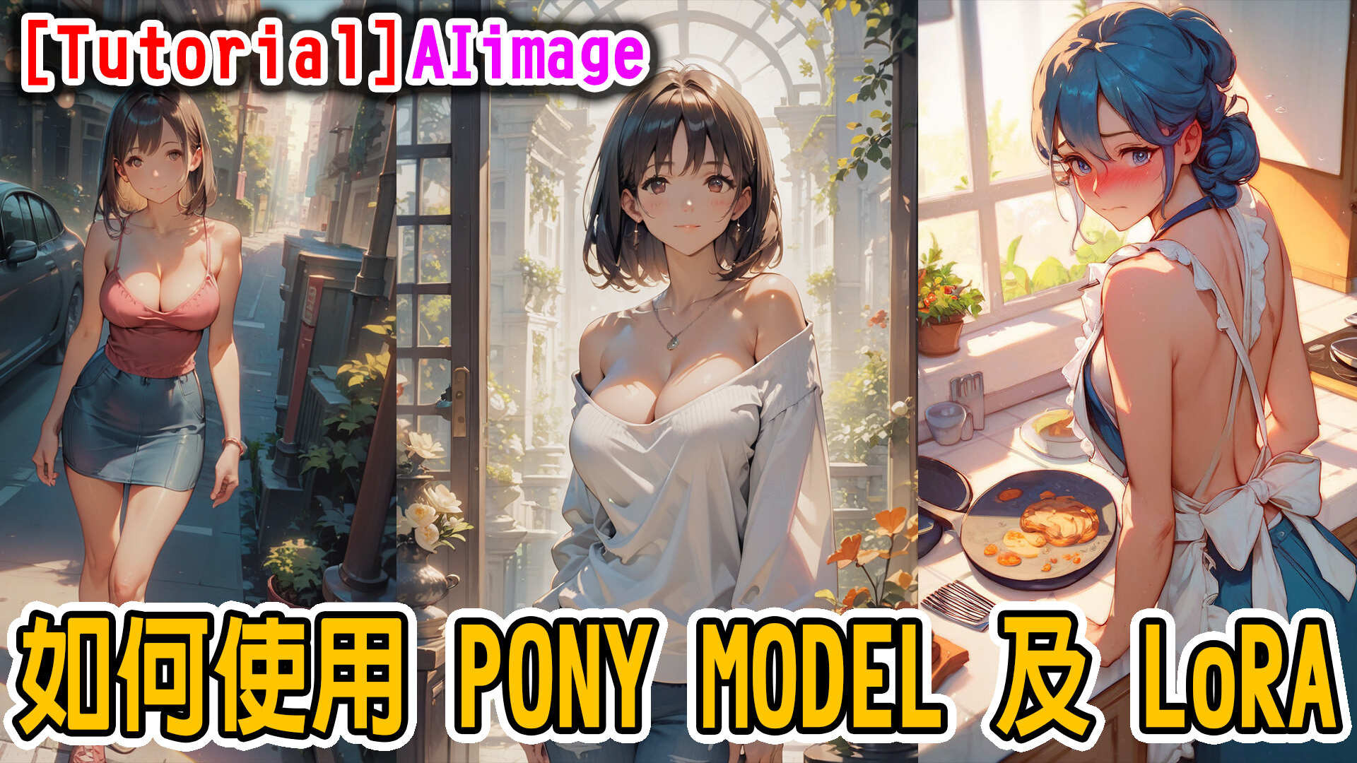 [AI tutorial] 如何使用 pony diffusion 的 model 及 LoRA - joelo的創作 - 巴哈姆特