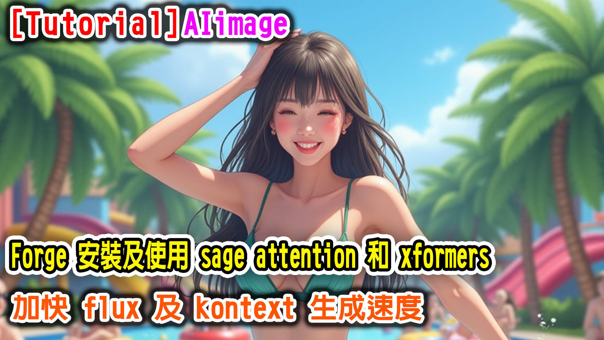 Forge 安裝 SageAttention 及 xformers - joelo的創作 - 巴哈姆特