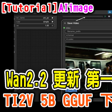 [AI tutorial] Wan2.1 開源新模型 gguf 16G vram comfyUI 的原生安裝與 i2v 使用 - joelo的創作 - 巴哈姆特