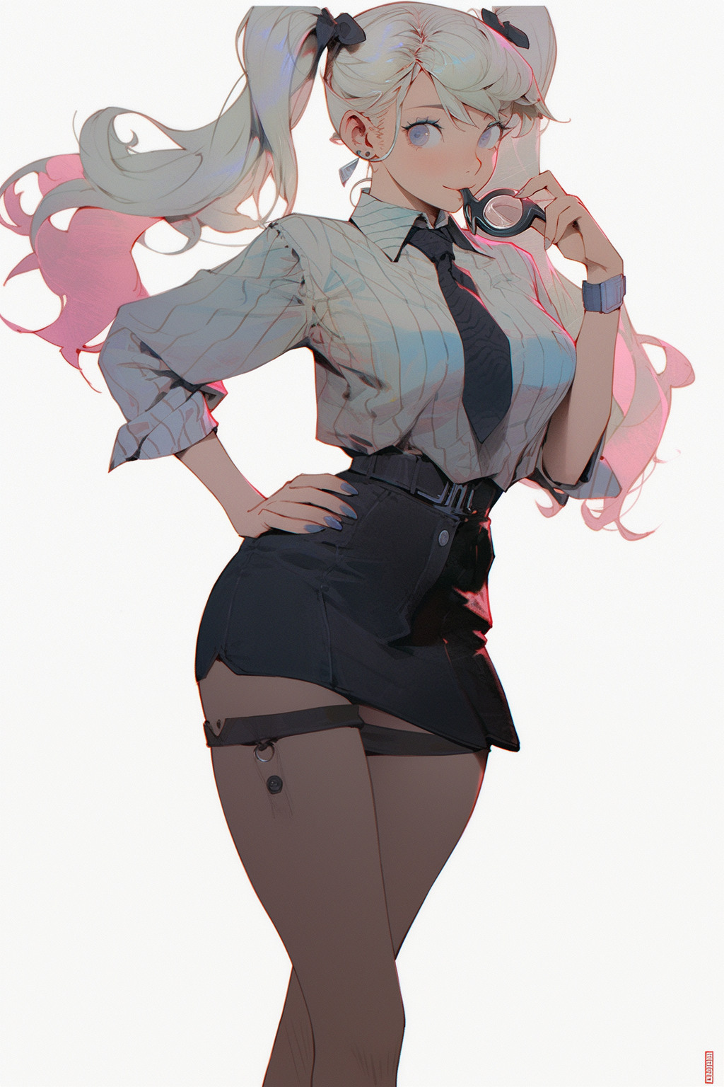 [AI] 黑絲妹子 - niravaabhas的創作 - 巴哈姆特