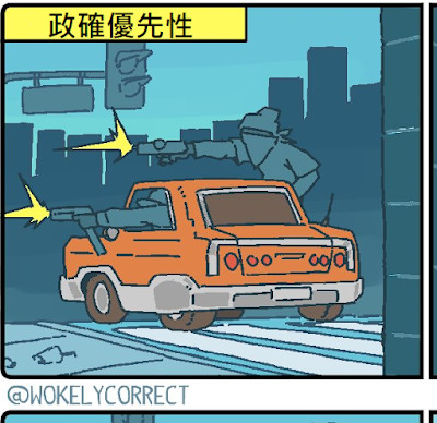 Wokely Correct Comics漫畫翻譯:執法方式 - airsoftotaku的創作 - 巴哈姆特