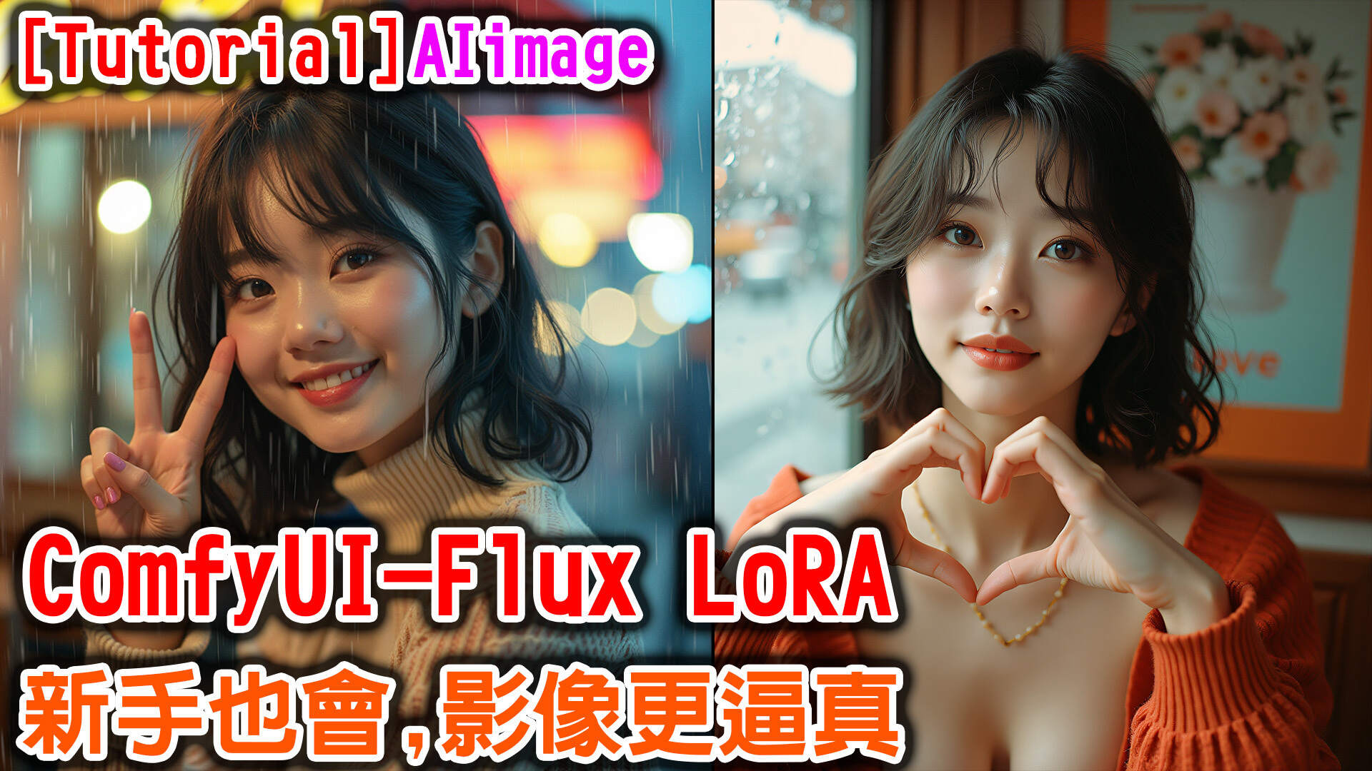 [AI tutorial] 專為新手說明如何修改 workflow | ComfyUI-FLUX LoRA 讓影像更逼真 | ComfyUI manager 安裝 - joelo的創作 - 巴哈姆特