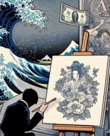 藝術的復仇第二章黑市名畫 - dps414的創作 - 巴哈姆特