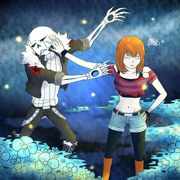 【Undertale同人】G!Sans x Frisk - z9404123的創作 - 巴哈姆特