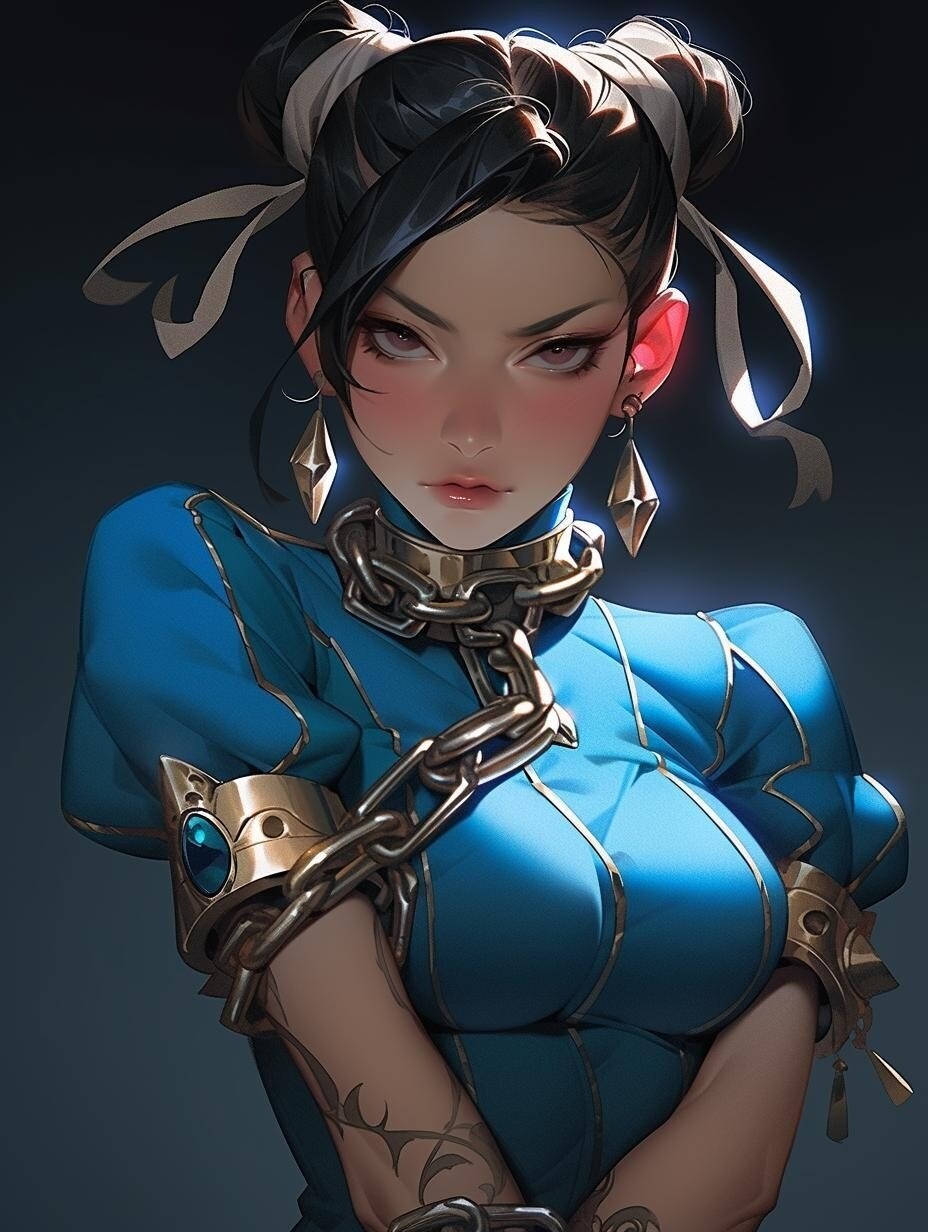 AIGC 春麗(Chun Li) 拘束 - n97050011的創作 - 巴哈姆特
