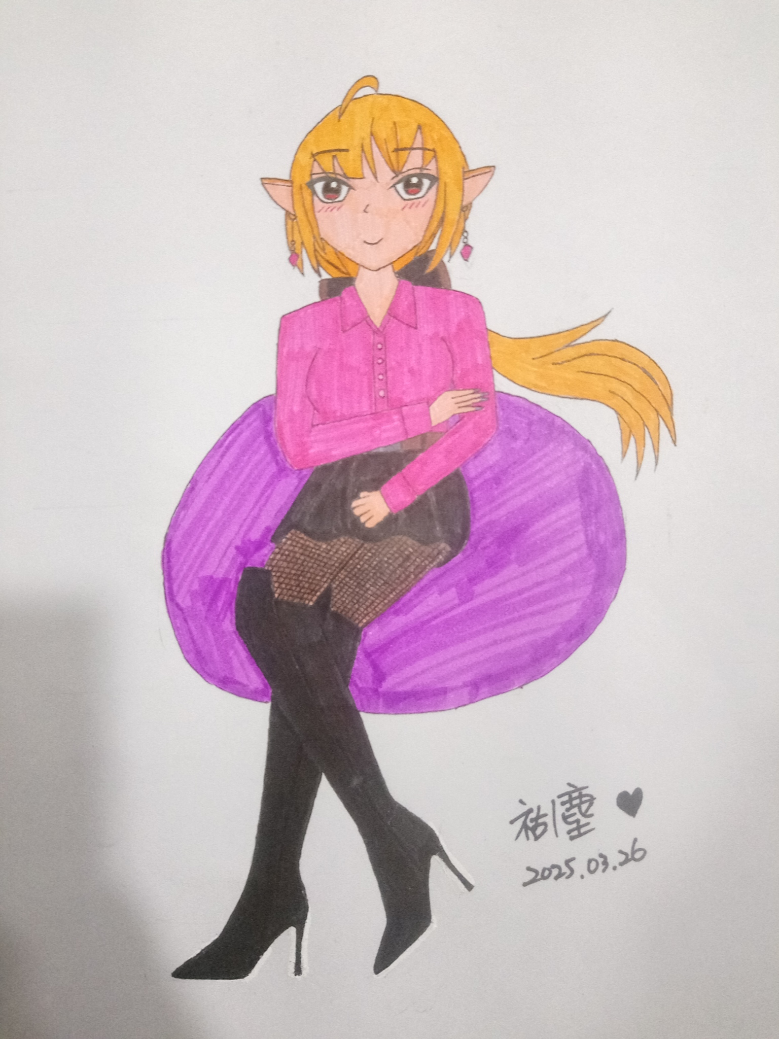 【穿搭嘗試】027-祜塵 - owy840205的創作 - 巴哈姆特