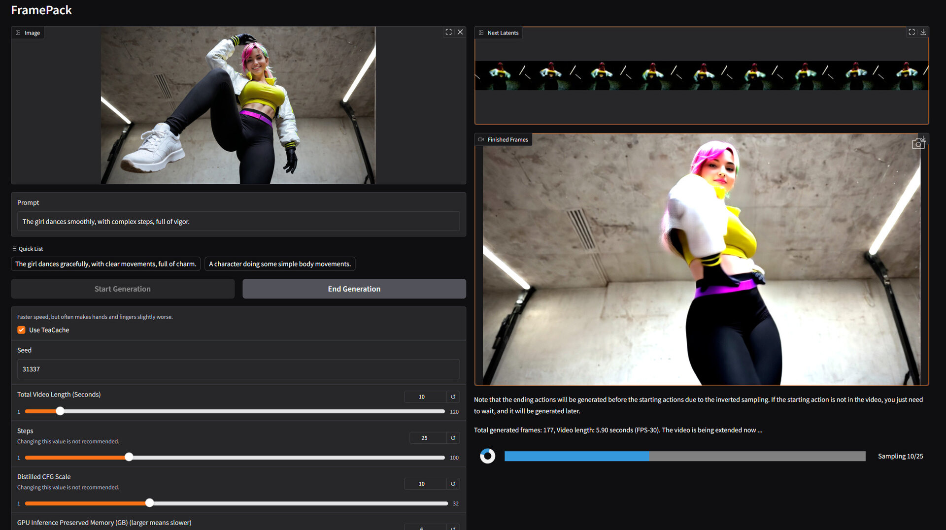 初遇FramePack - feiouex的創作 - 巴哈姆特