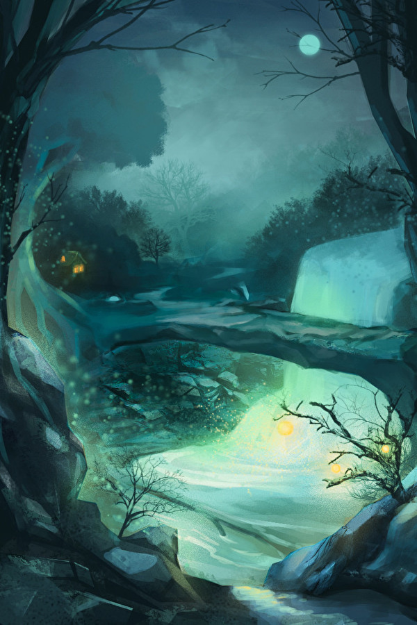 [達人專欄] 【Practice Painting】背景練習 - fatearia1995的創作 - 巴哈姆特