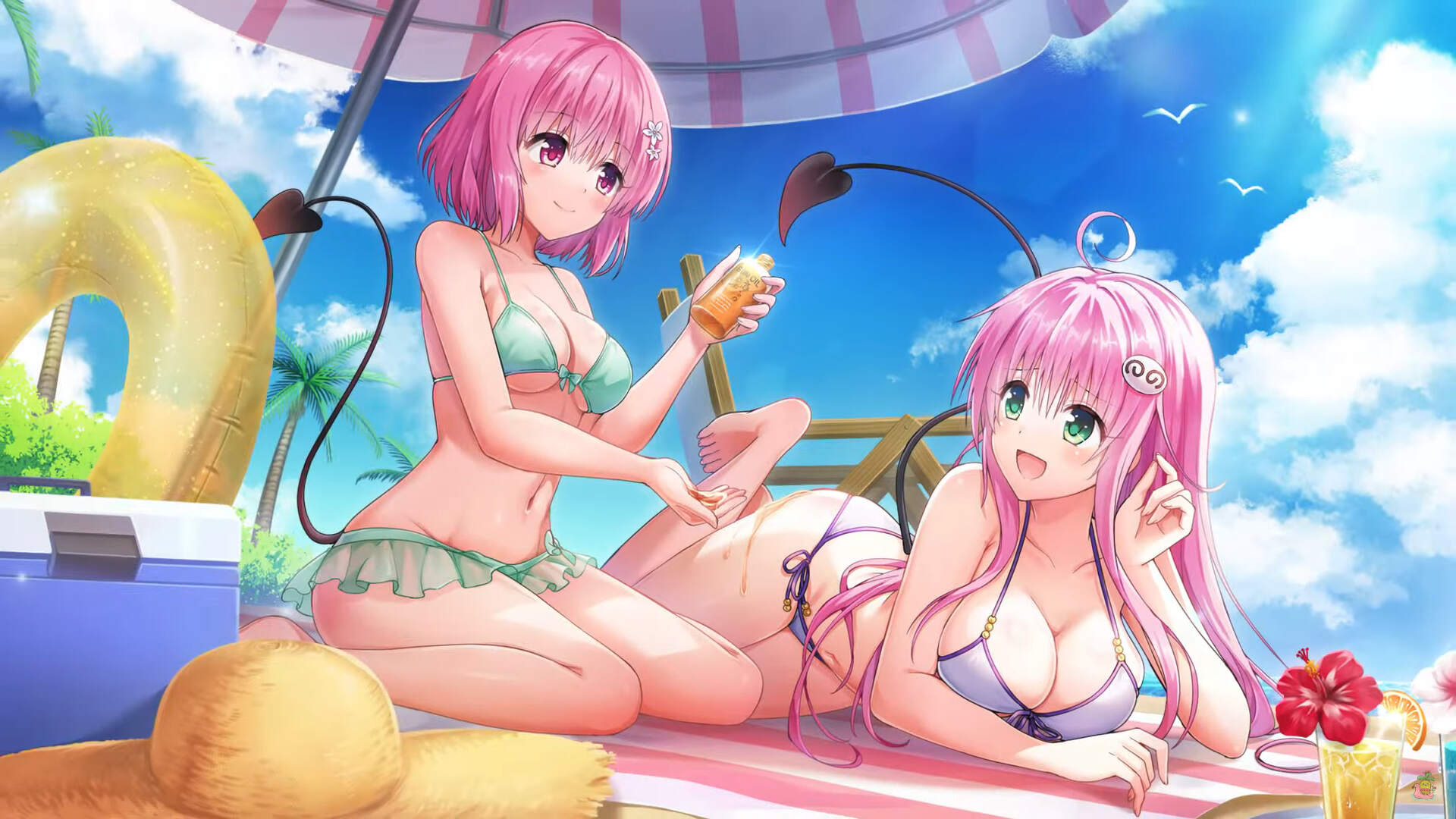 日版《洶湧海豚》預告將與《出包王女 Darkness》展開合作先行釋出PV - swordking的創作 - 巴哈姆特