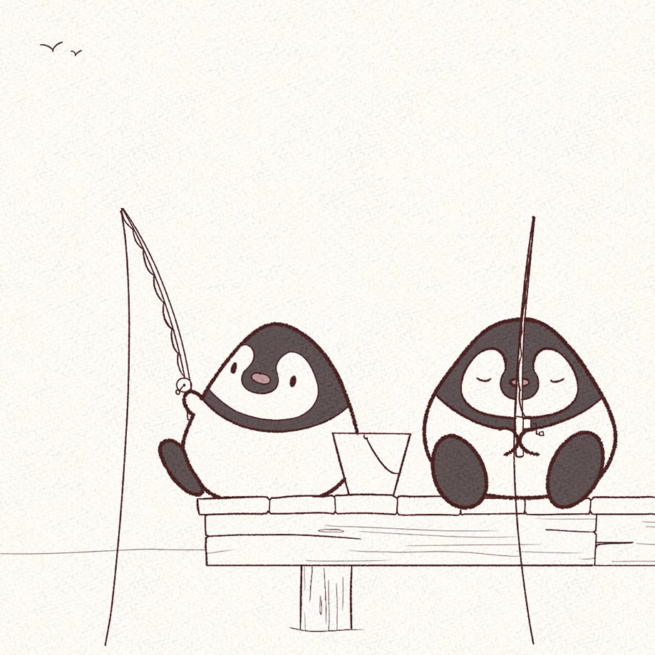 【翻譯】Huffy-Penguin：等待 - alanwang的創作 - 巴哈姆特