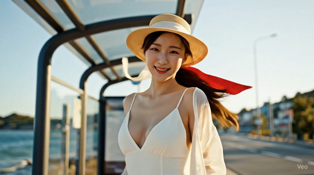 蔚藍海岸的約定：捕獲夏日限定版AI女神 - e9168的創作 - 巴哈姆特