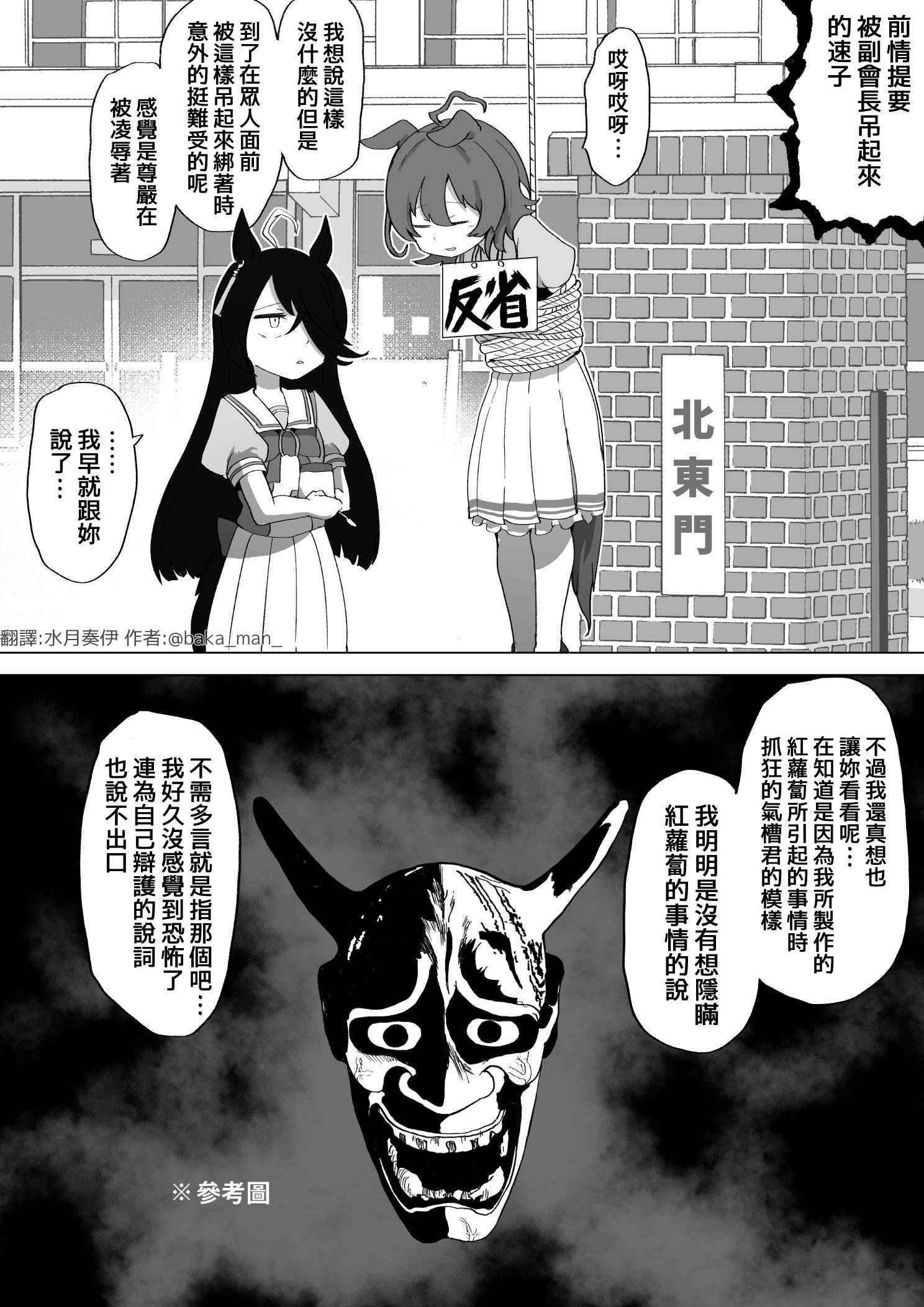 【翻譯】馬娘漫畫 baka-man老師 『愛麗速子篇』 - storyb888的創作 - 巴哈姆特