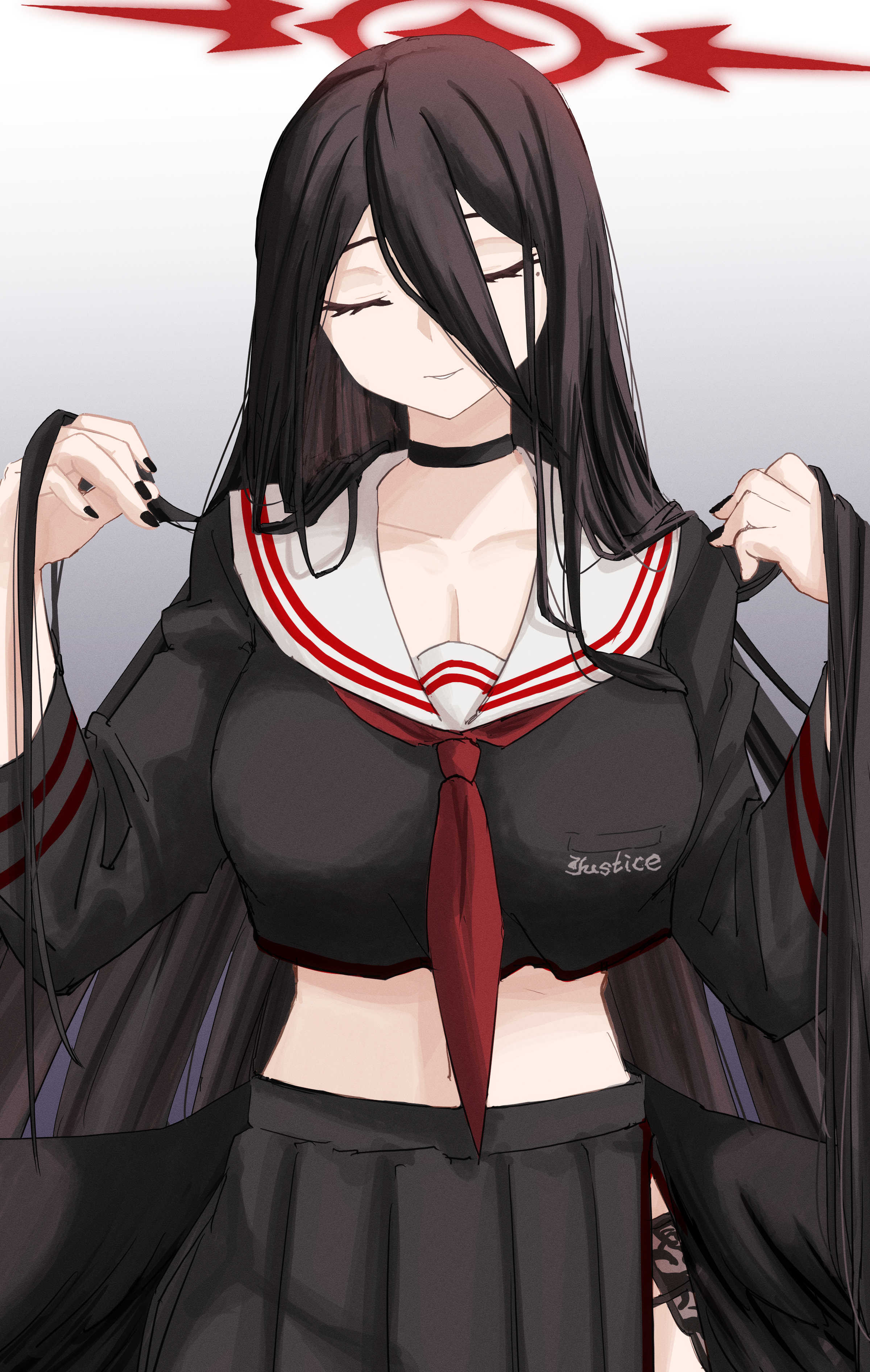 【繪圖】DAY79-羽川ハスミ - kkip5959的創作 - 巴哈姆特