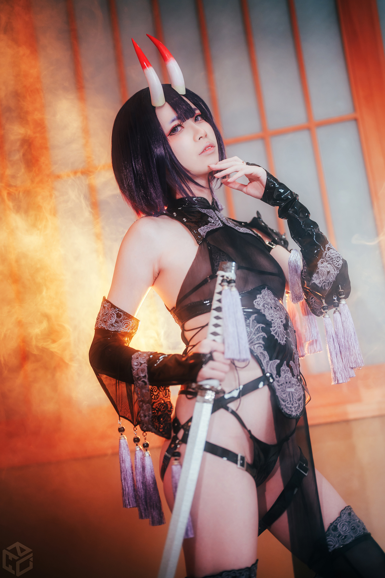 FGO - 酒吞童子_詭秘之歌(二創) - kaede1021的創作 - 巴哈姆特