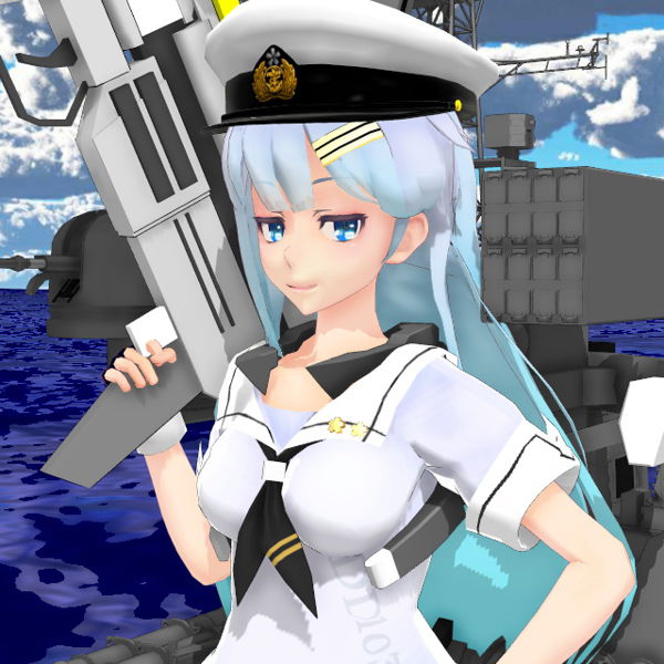 MMD人物改造．原創提督護堂久遠(艦娘)Ver2.0 - kakehane的創作 - 巴哈姆特