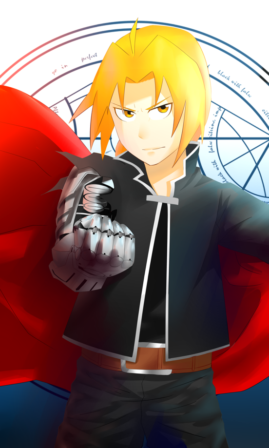 Edward Elric (附過程 - toby07的創作 - 巴哈姆特