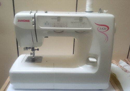 交接老媽的舊縫紉機w JANOME J-820開箱w - MAXFT2的創作 - 巴哈姆特