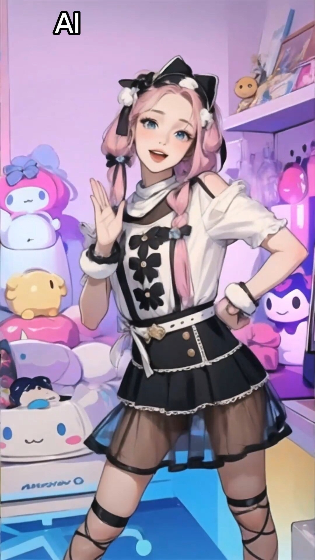 AI動畫丨小柔SeeU - 可愛くてごめん - arhudarhud的創作 - 巴哈姆特