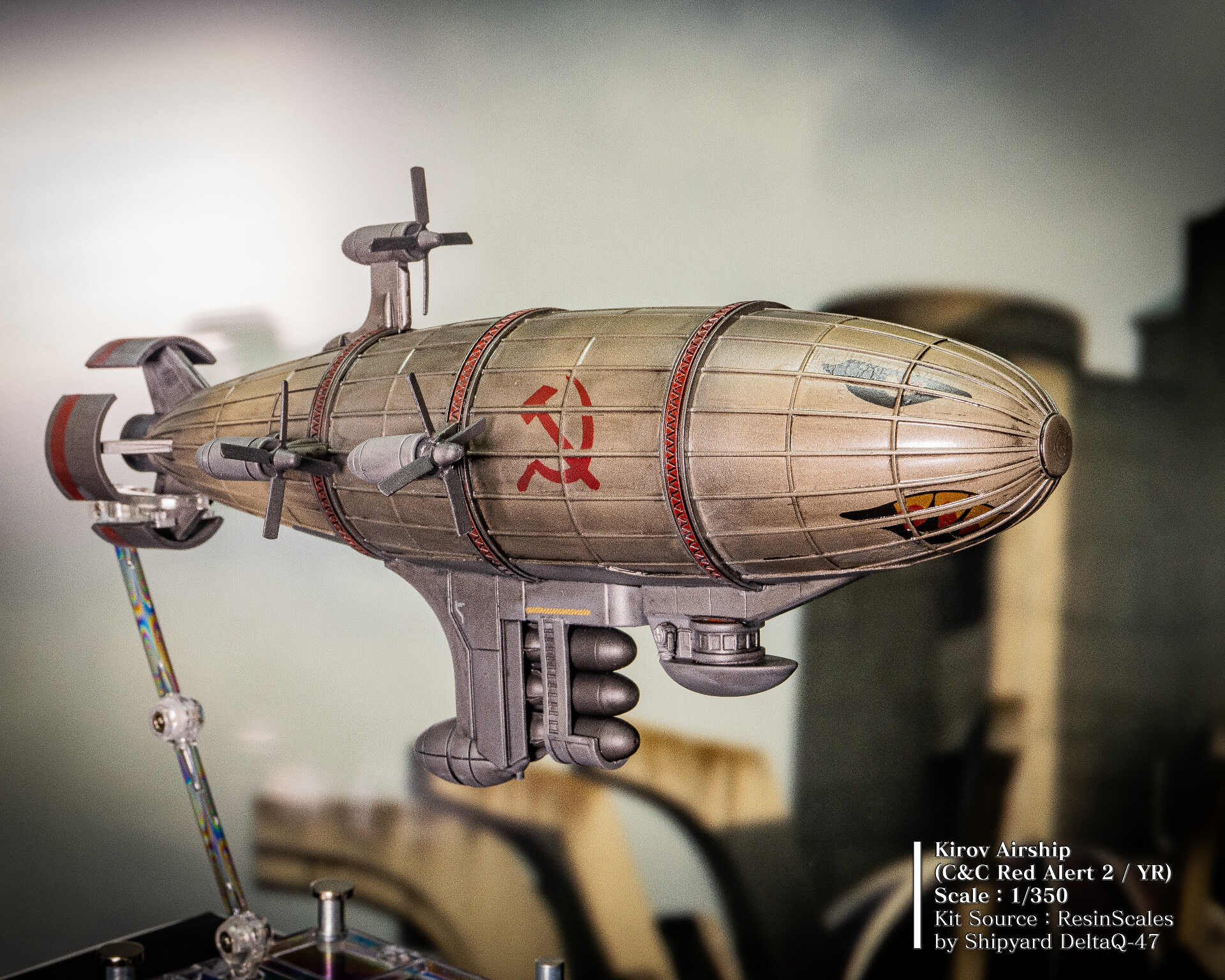1/350 Kirov Airship (C&C Red Alert 2 / Yuri's Revenge) - lambdazex的創作 ...