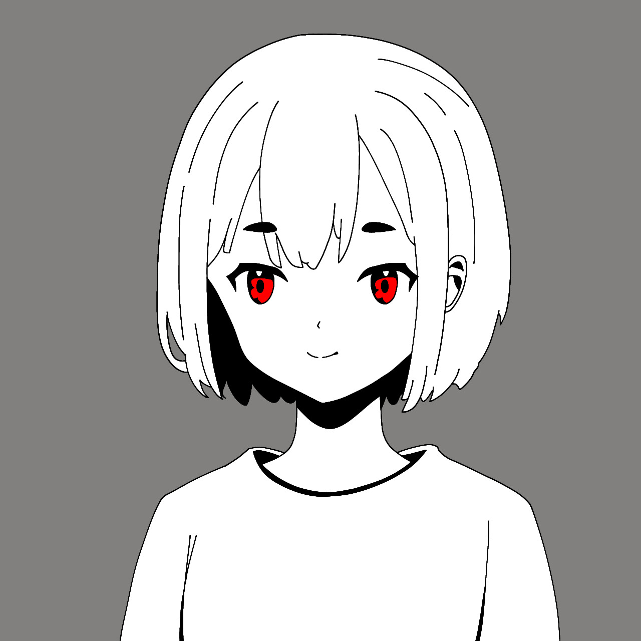 紅眼女孩 - as32578600的創作 - 巴哈姆特