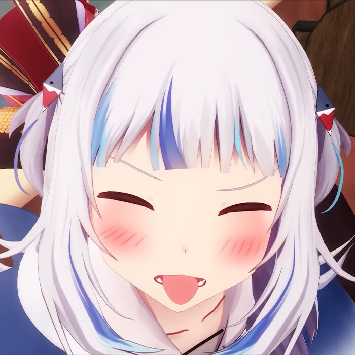 【烤肉】Holo小劇場#306 踏上旅程的鯊鯊，Gawr Gura - wut84326的創作 - 巴哈姆特