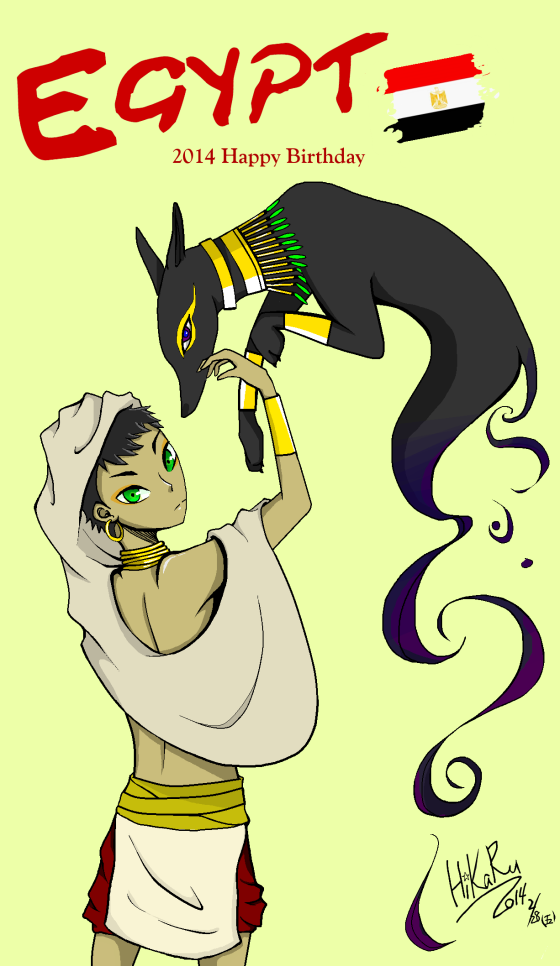 【鼠繪】APH-Egypt Happy Burthday!! - hikaru1999的創作 - 巴哈姆特