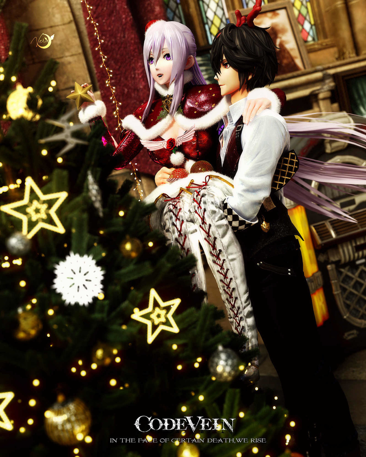 【CODE VEIN】噬血代碼3D渲染插圖：聖誕樹之星 - ternoes的創作 - 巴哈姆特