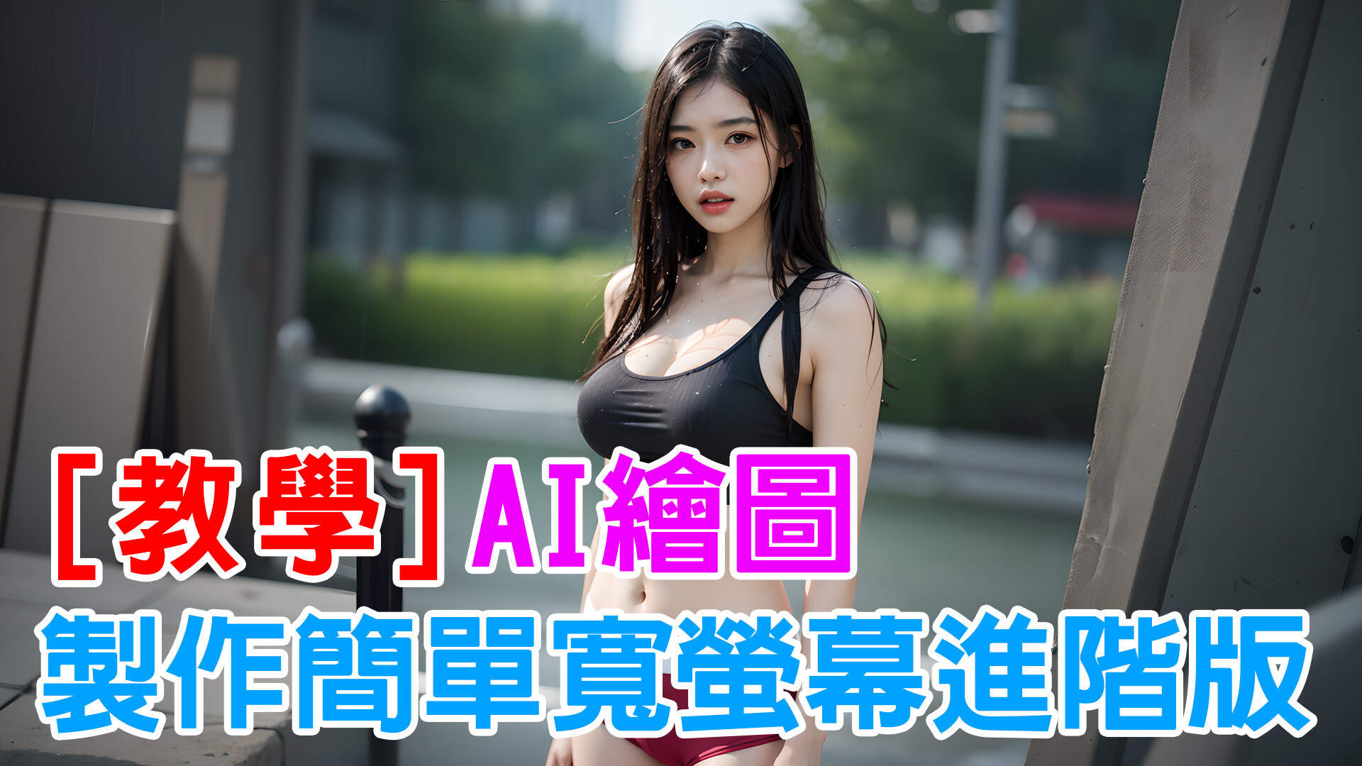 [AI tutorial]如何簡單製作寬螢幕進階版how to make an advanced version of a simple widescreen - joelo的創作 - 巴哈姆特