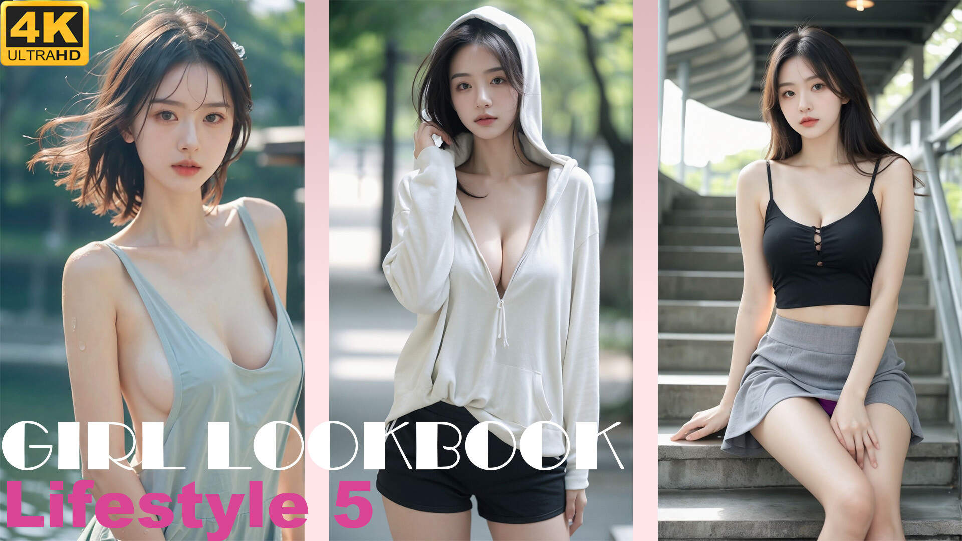 [AI 4K] 룩북 GIRL LOOKBOOK lifestyle 5 - joelo的創作 - 巴哈姆特