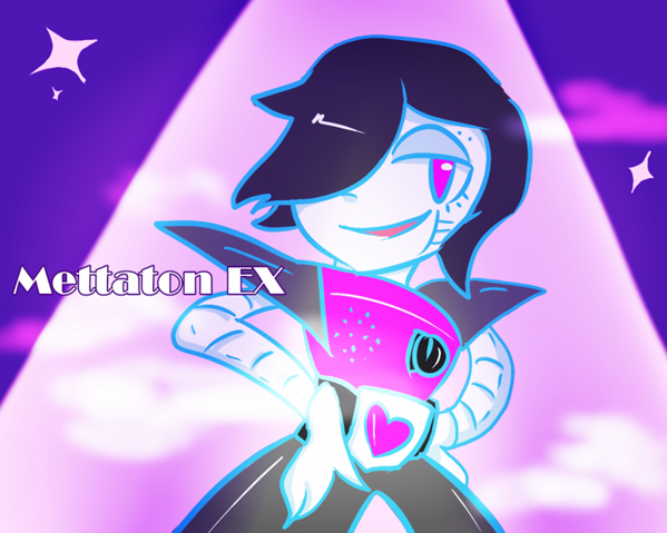 【繪圖】Undertale－Mettaton！ - e35668的創作 - 巴哈姆特
