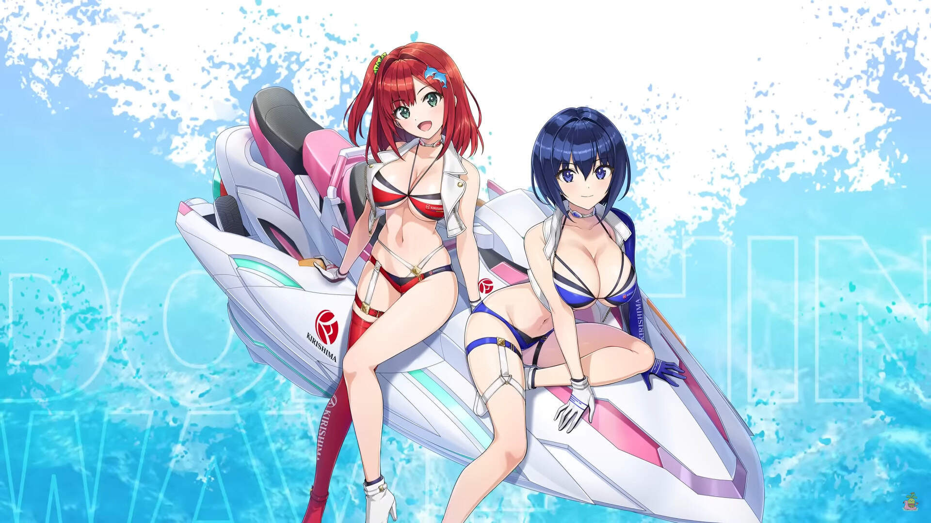 日版《洶湧海豚》直播半週年紀念特別節目釋出新咲宮入華、都條滿衣裝 - swordking的創作 - 巴哈姆特