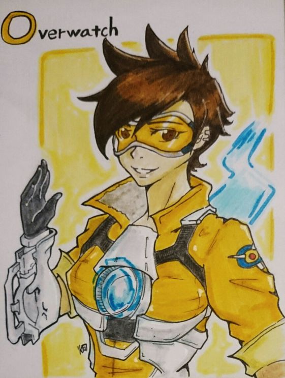 Overwatch-Tracer - d226694的創作 - 巴哈姆特