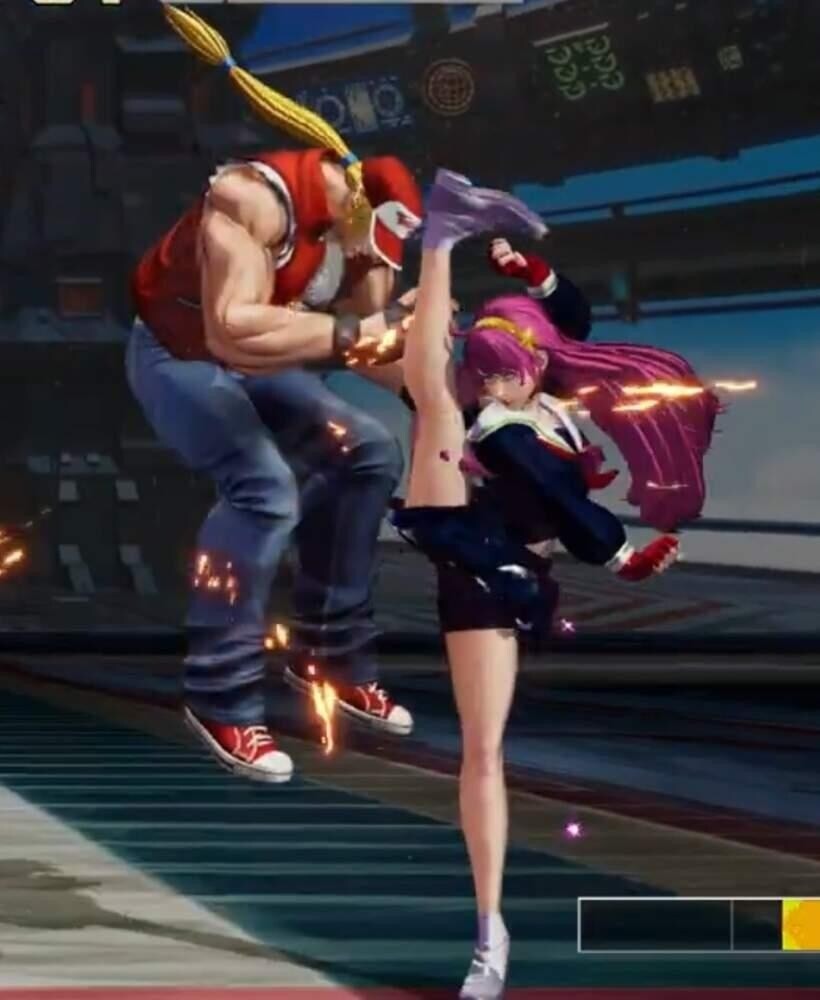 KOF XV，什麼都沒有。《1211》 - ash62646的創作 - 巴哈姆特