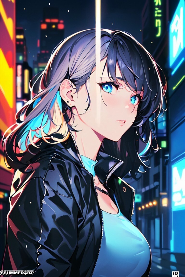 [下一部AI作品預告] "各種風格賽博少女!" - mariodxex的創作 - 巴哈姆特