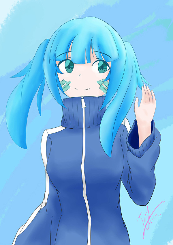 【電繪】No.6 Ene_上色稿( ﾟДﾟ)σ - zmxncbv97047的創作 - 巴哈姆特