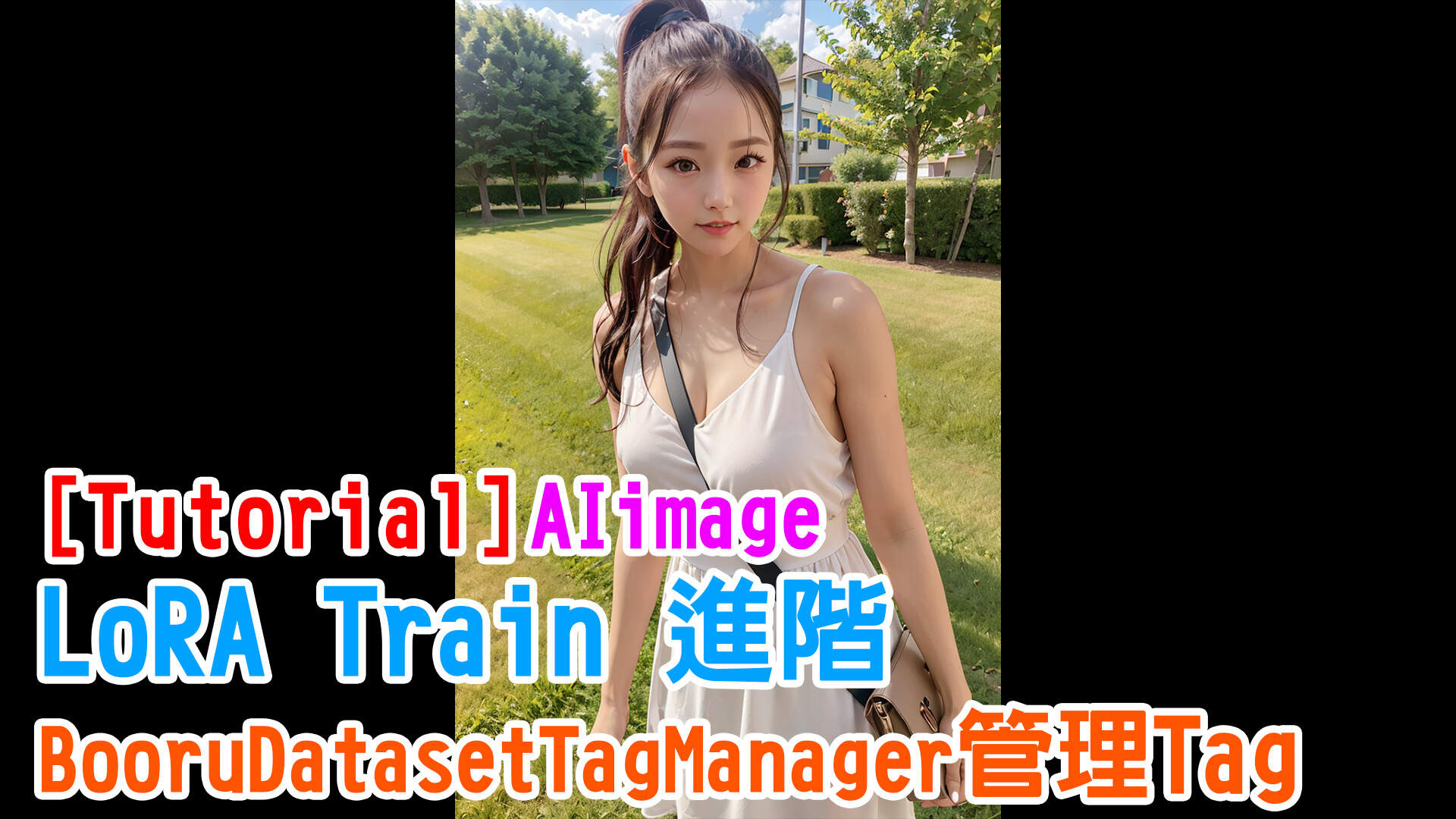 [AI tutorial] LoRA Train 斜背包 LoRA 訓練進階應用 | 使用BooruDatasetTagManager管理 tag - joelo的創作 - 巴哈姆特
