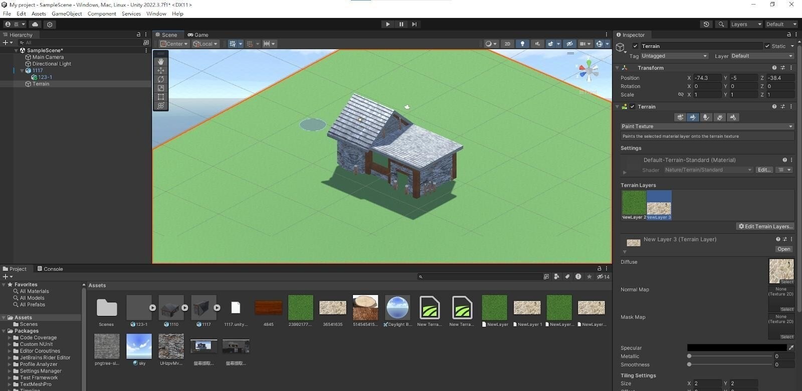 【unity】Tettain物件來製作地面效果 - fish9202的創作 - 巴哈姆特