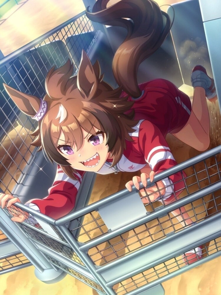 [達人專欄] 【賽馬娘】獅子咬 在府中泥濘中奮力奔跑的黑色舞獅 新光風 - mingyue52184的創作 - 巴哈姆特