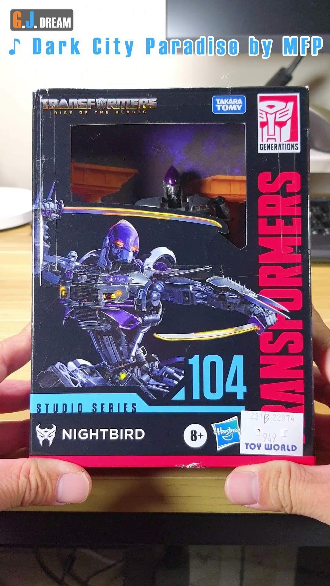 TF SS-104 夜鶯 / Nightbird / ナイトバード 開箱/開封/unboxing - jerry3194254的創作 - 巴哈姆特