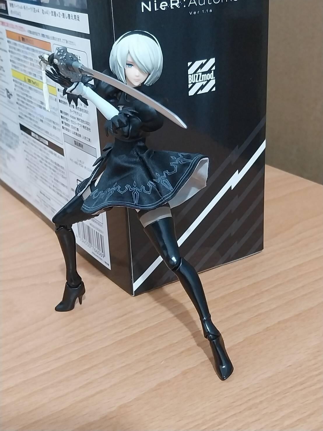 SHF NieR:Automata 2B / BUZZmod 2B - aaa010203的創作 - 巴哈姆特